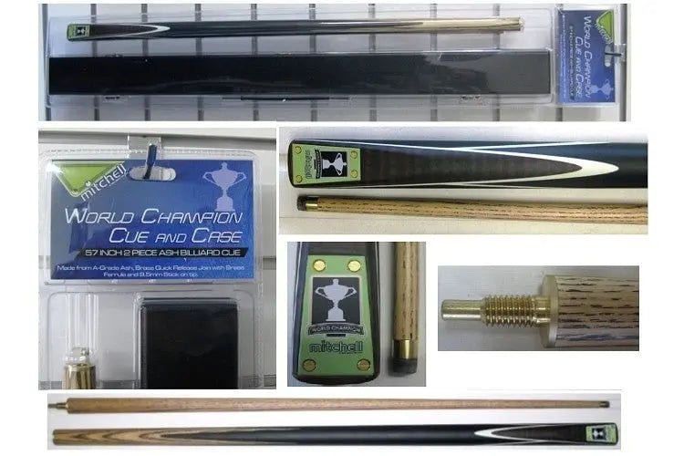 MITCHELL World Champion Pool, Snooker, Billiard Cue with Case - Q ...
