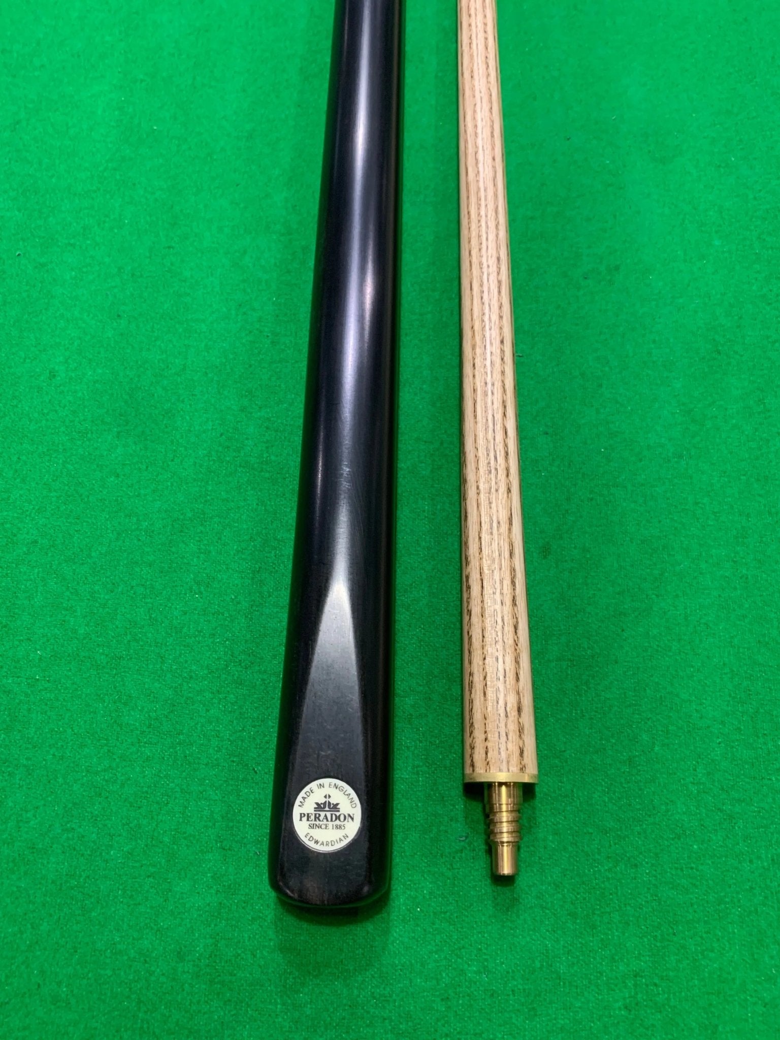PERADON EDWARDIAN 1/2 Piece Pool Snooker Billiard Ash Cue - Q-Masters ...