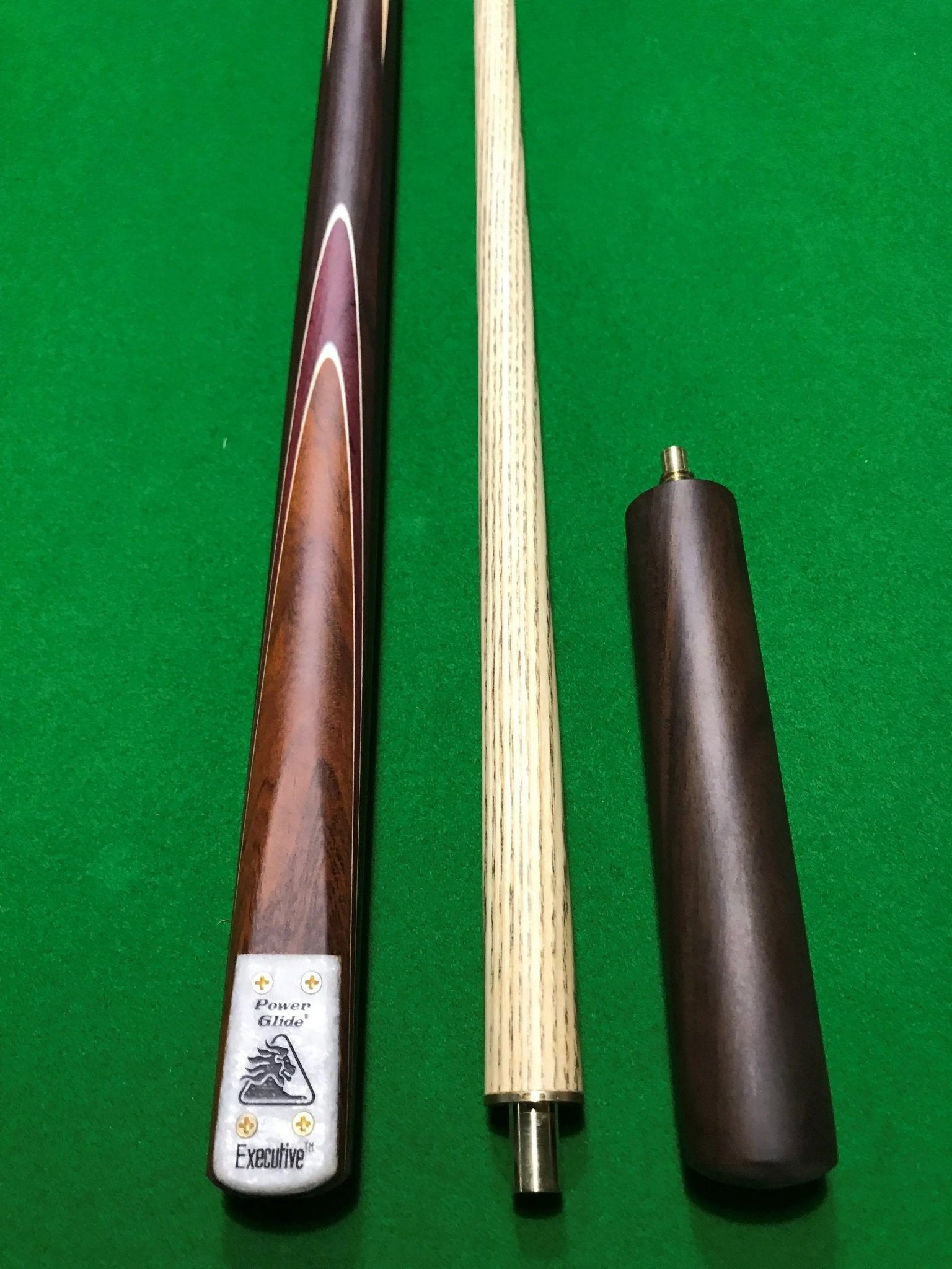POWERGLIDE Tournament Executive 1/2 Piece Pool, Snooker & Billiard Ash ...