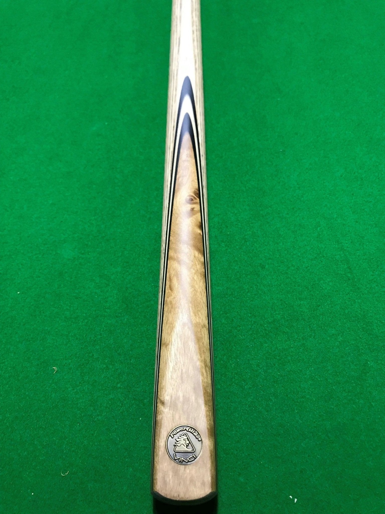 POWERGLIDE Tournament Vinci 1/2 Piece Pool, Snooker & Billiard Ash Cue ...
