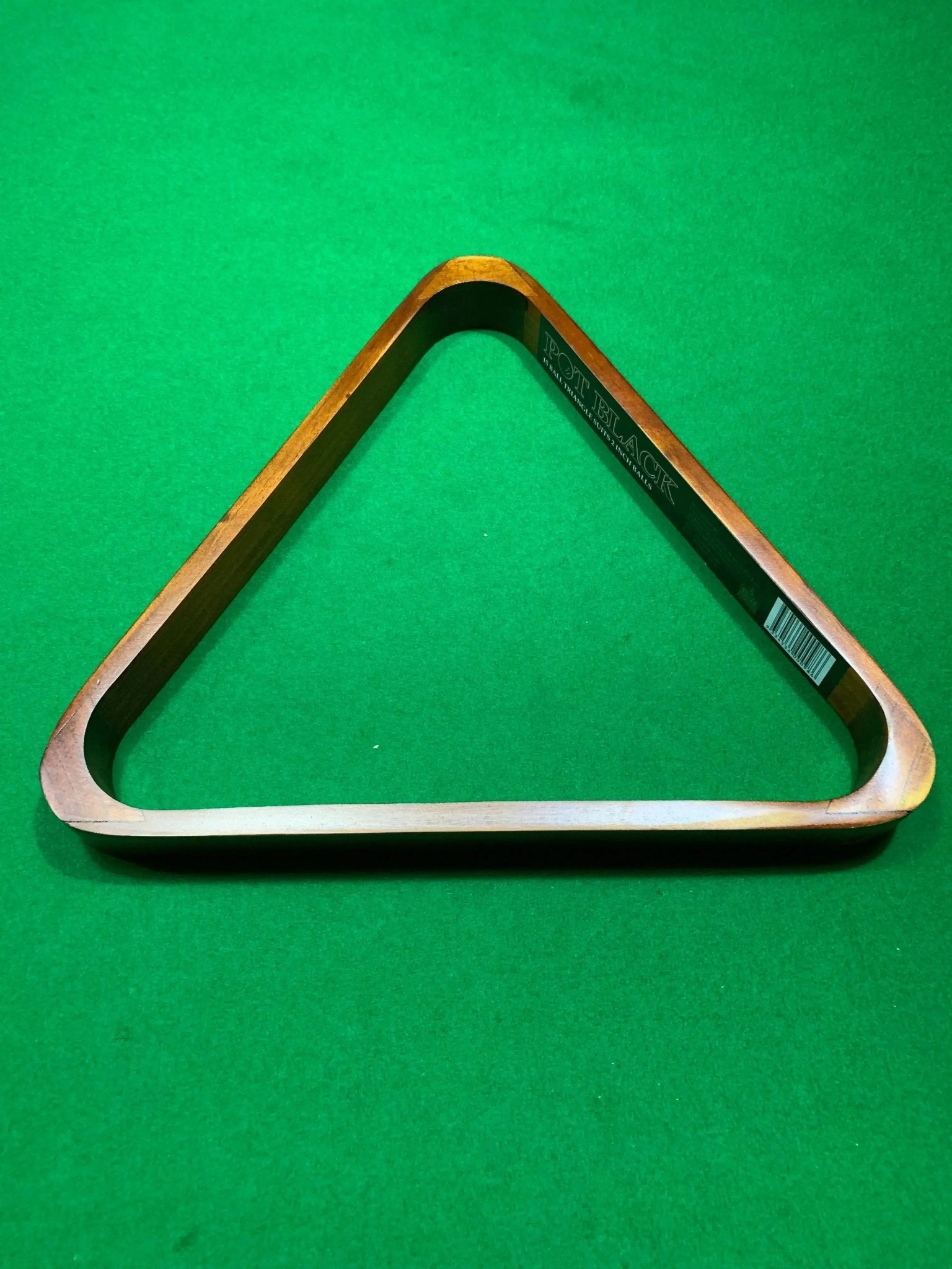 Wood 2 1/4 Pool Triangle – Q-Masters